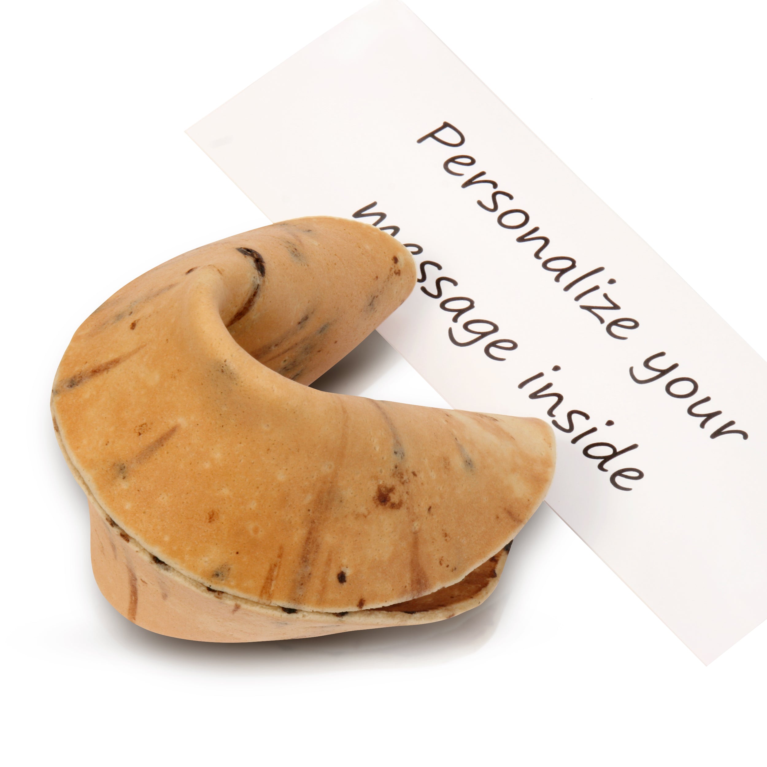 Plain Giant Chocolate Chip Fortune Cookie – Lady Fortunes Inc